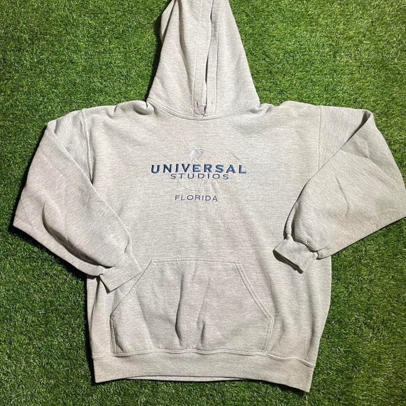 The Unbranded Brand | Shirts | Vintage Universal Studios Grey Hoodie ...